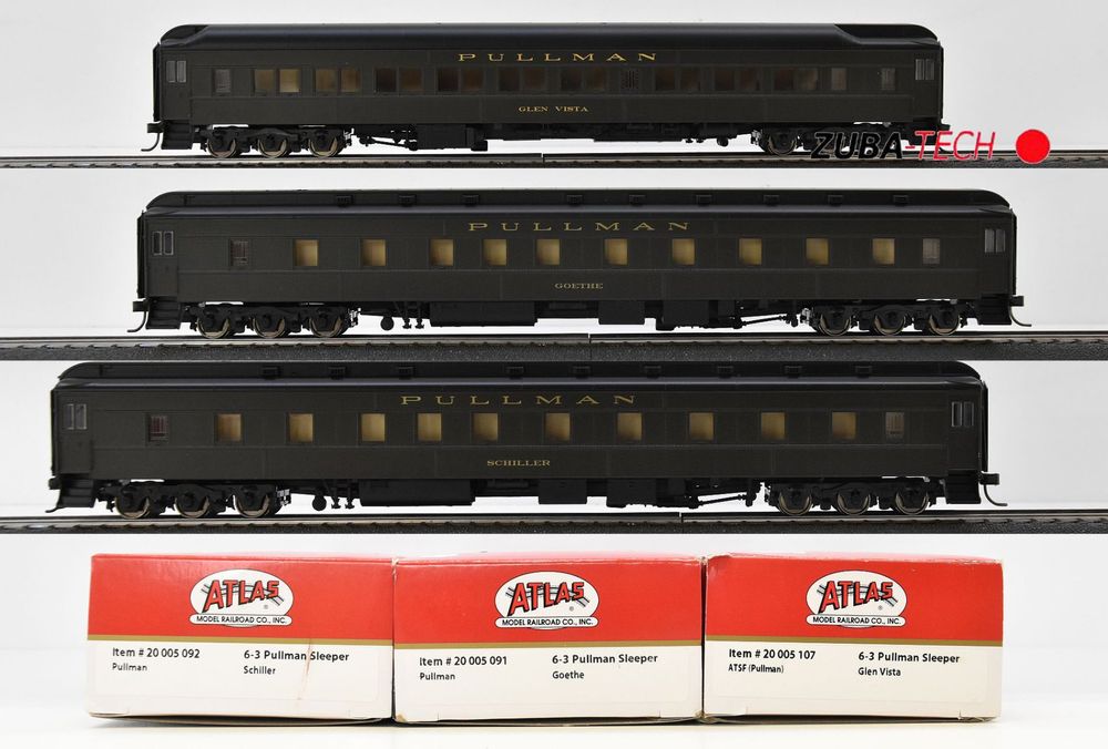Atlas 3x Personenwagen Pullman H0 GS mit OVP (Gebraucht) in für CHF 42 ...
