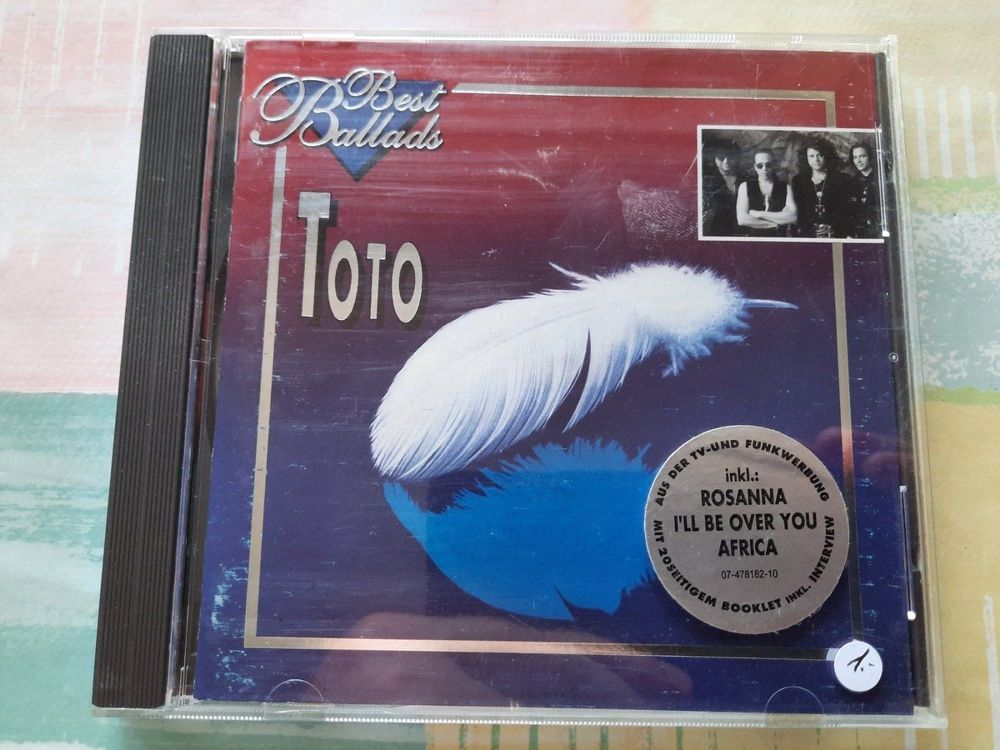 CD Toto - Best ballads (Gebraucht) in Pully für CHF 1 – mit Lieferung auf Ricardo kaufen