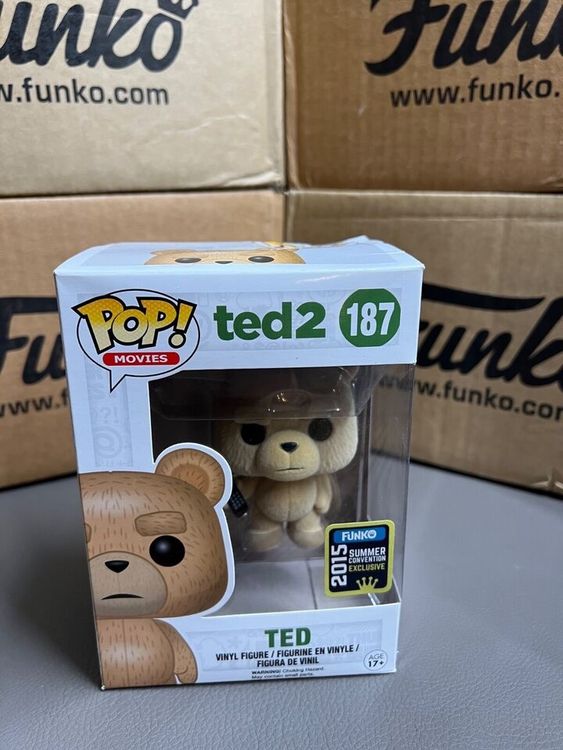 Funko POP! Ted2 TED flocked Convention Exclusive 187 | Kaufen auf Ricardo
