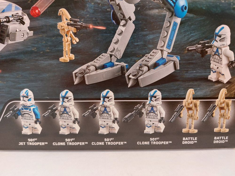 LEGO Star Wars 75280 Clone Troopers der 501. Legion NEU (Neu und ...