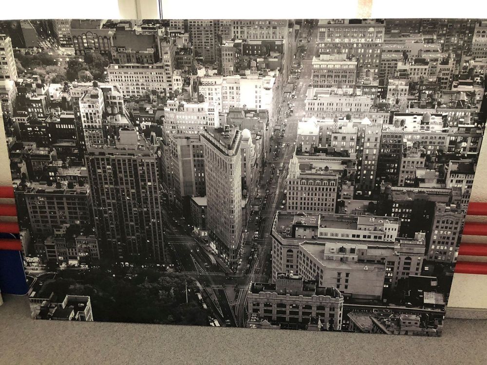 Ikea Bild Leinwand New York | Kaufen auf Ricardo
