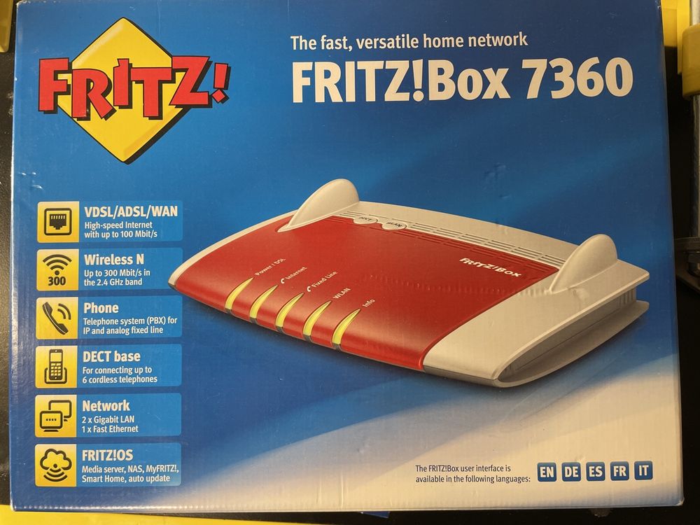 Fritz!Box 7360 (Gebraucht) in Zuoz für CHF 5 – mit Lieferung auf ...