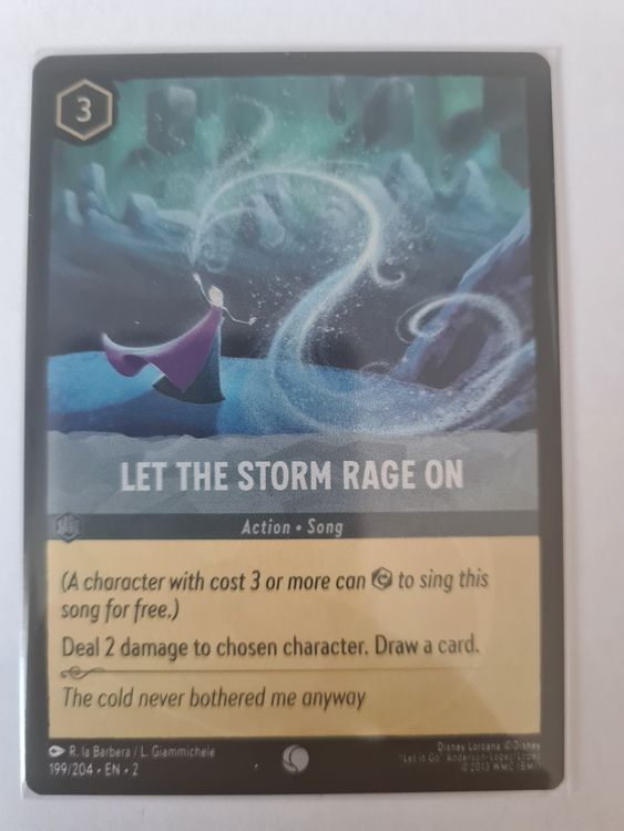 Lorcana, Let the Storm Rage On, 199/204-EN-2 FOIL (Neu (gemäss Beschreibung)) in Sachseln für ...