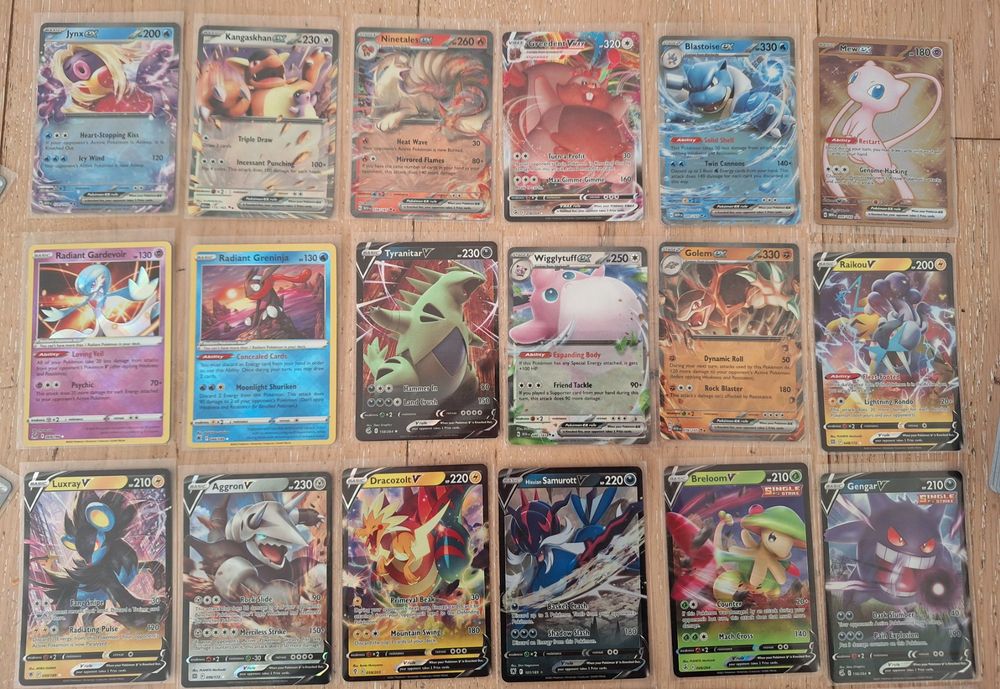 Pokemon XL Sammlung Englisch Mew Gold, Blastoise, Tyranitar (Gebraucht) in Gossau SG für CHF 76 ...