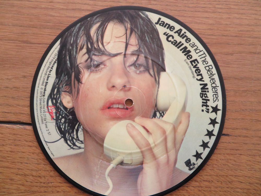Jane Aire Picture Disc - Call Me Every Night! (Neu (gemäss Beschreibung ...