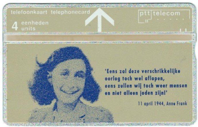 Telefonkarte Niederlande Anne Frank, ungebraucht (Neu (gemäss ...