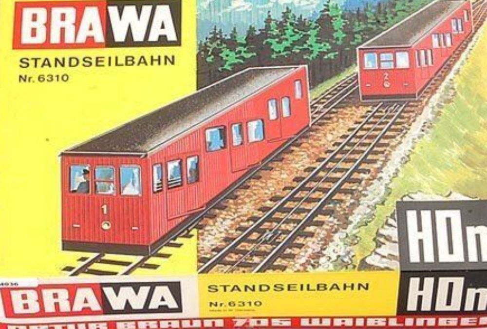 Brawa H0 6310 - Standseilbahn - Rarität! (Gebraucht) in Strengelbach ...