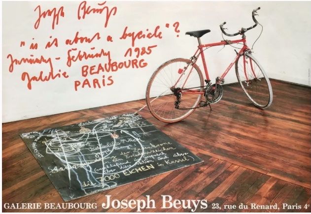 Beuys Joseph - 1985 Plakat is it about a bycicle ? (Gebraucht) in Bern für CHF 290 – mit ...