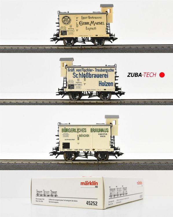 Märklin 45252 Bierwagenset 3tlg H0 WS (Gebraucht) in St. Gallen für CHF ...