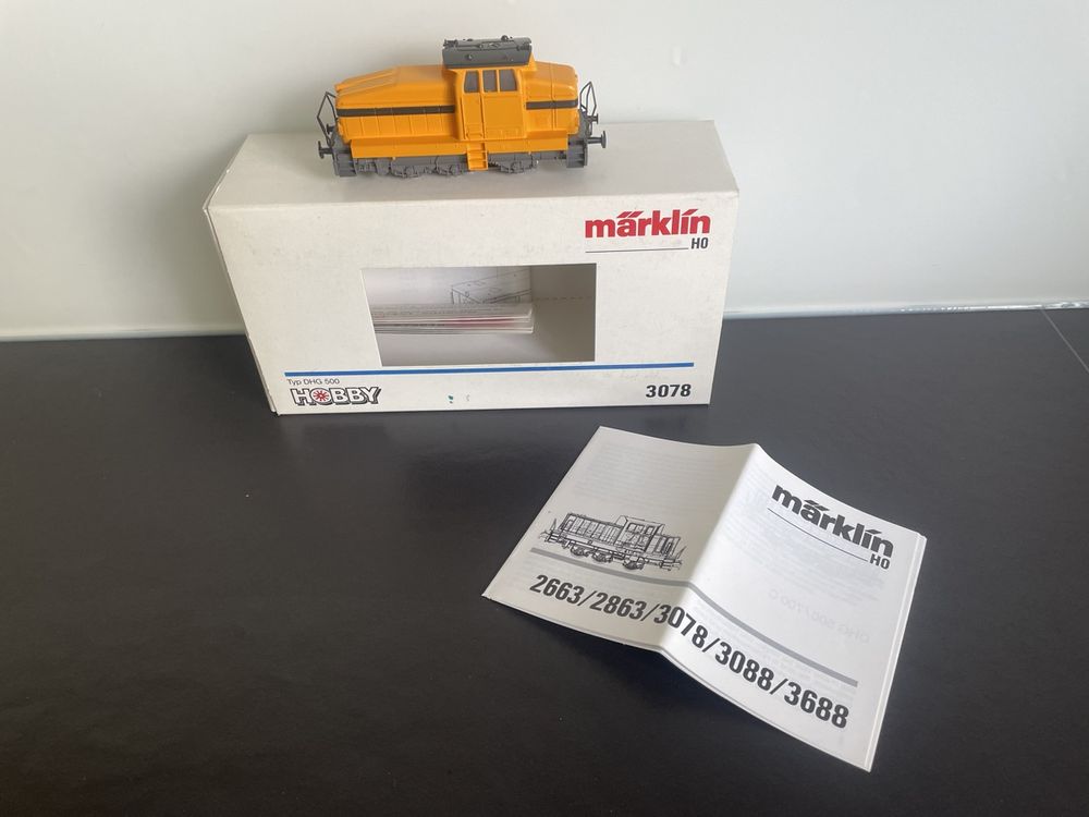 Märklin 3078 Typ DHG 500 Rangierlok | Kaufen auf Ricardo