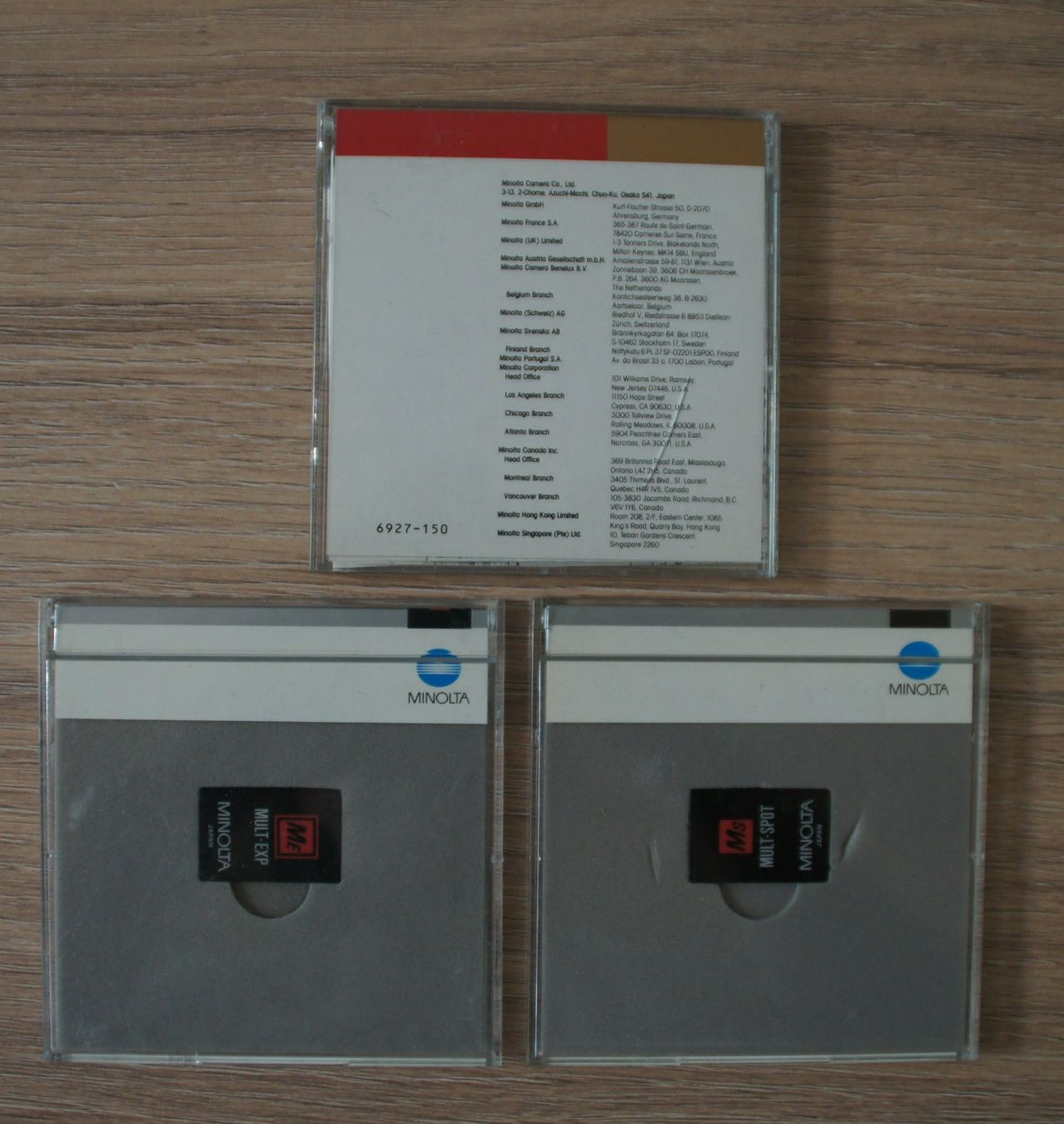 Minolta Multi Spot Memory, Expo. Backeting, Multiple Ex Card (Gebraucht ...
