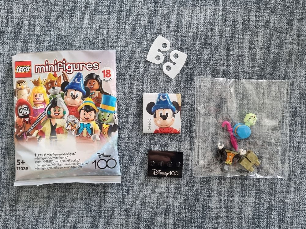 Jiminy Cricket - Minifigures DISNEY 100 | Kaufen auf Ricardo