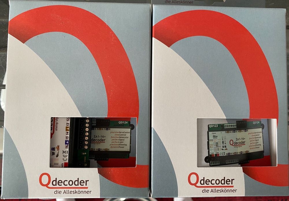 2 Qdecoder QD124 ZA1-16+ Lichtsignaldec (Neu und originalverpackt) in Adliswil für CHF 125 – mit ...