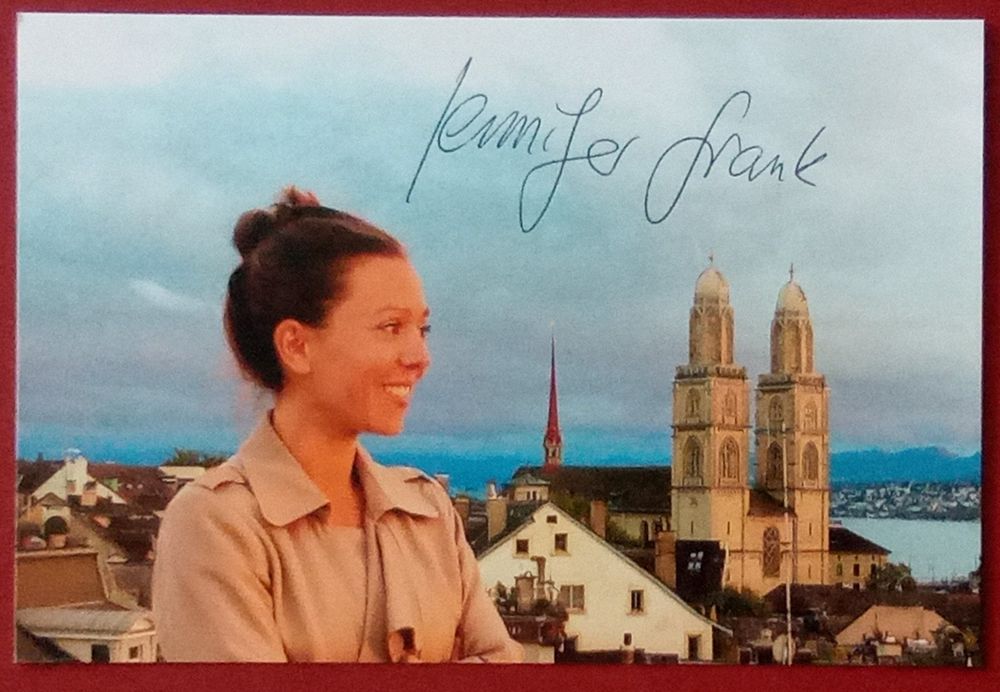 Jennifer Frank Autogramm signiert Fotopostkarte 10x15cm (Gebraucht) in Bischofszell für CHF 3 ...