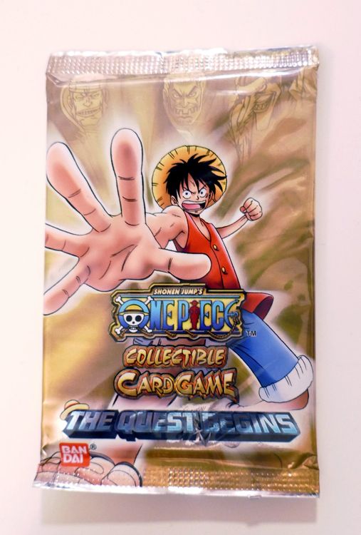One Piece TCG (first one) booster The Quest Begins sealed EN (Neu und ...