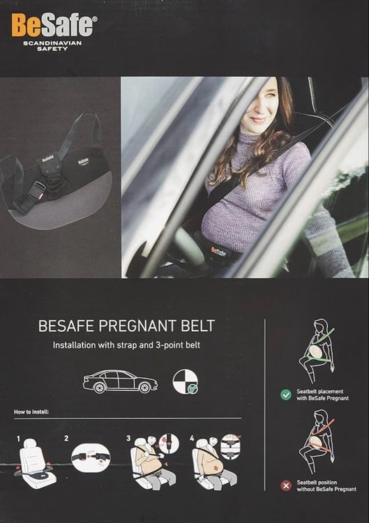 Ceinture BeSafe pour femme enceinte - Pregnant iZi Fix (Gebraucht) in ...