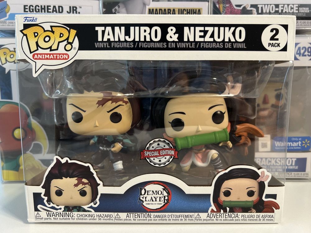 Funko POP! Animation 2-Pack Demon Slayer Tanjiro & Nezuko | Kaufen auf ...