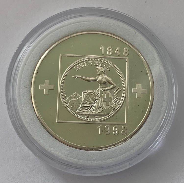 CH Sonder-/Gedenkmünze 1998 - 150 Jahre Bundesstaat CHF 20 (Neu (gemäss Beschreibung)) in ...