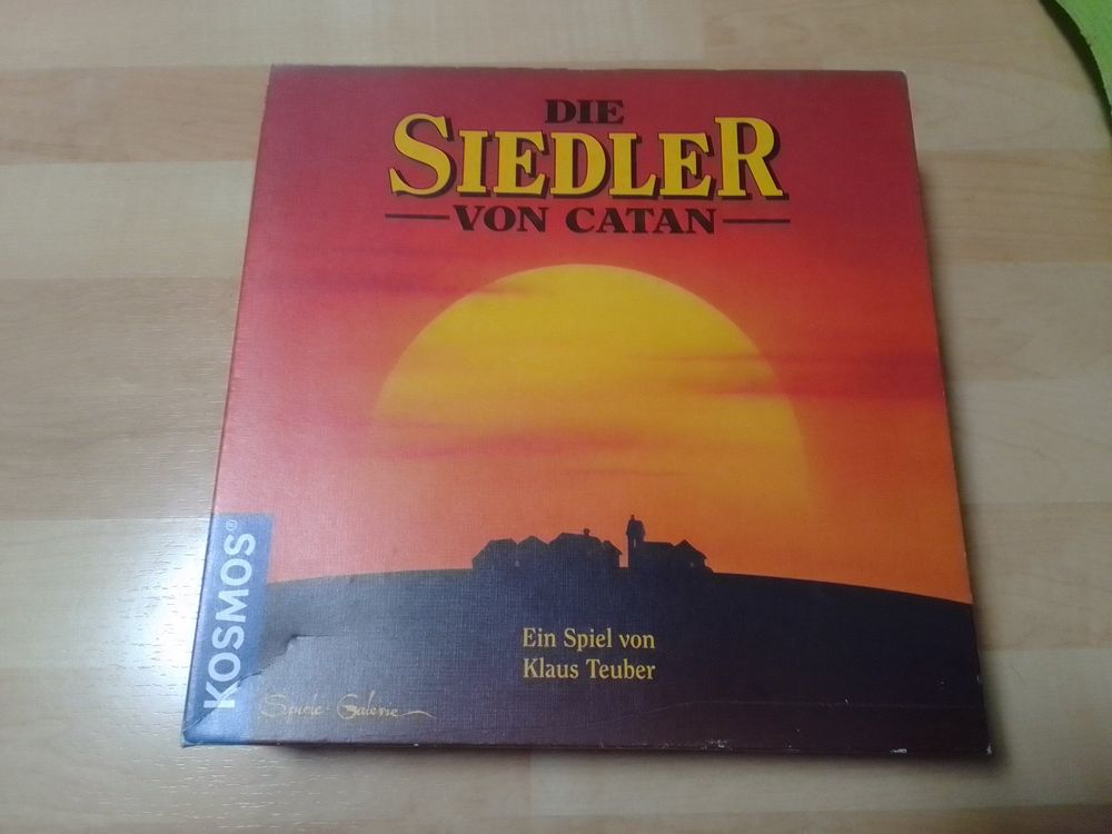Siedler von Catan, Holzversion inkl Städte/Ritter (Gebraucht) in ...