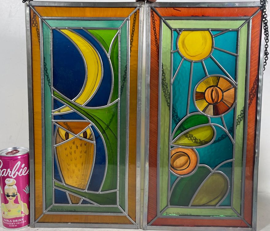 2x Erika Schuttel Rubigen Fenstermalereien (Gebraucht) in Root für CHF ...