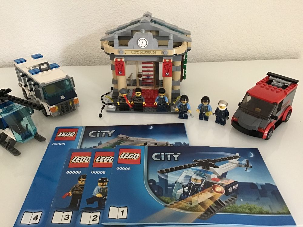 Lego City 60008 Museumsraub (Gebraucht) in Rodersdorf für CHF 59 – mit ...