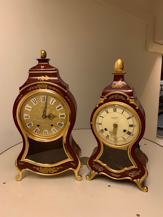 2 x Horloge de table en bois | Kaufen auf Ricardo