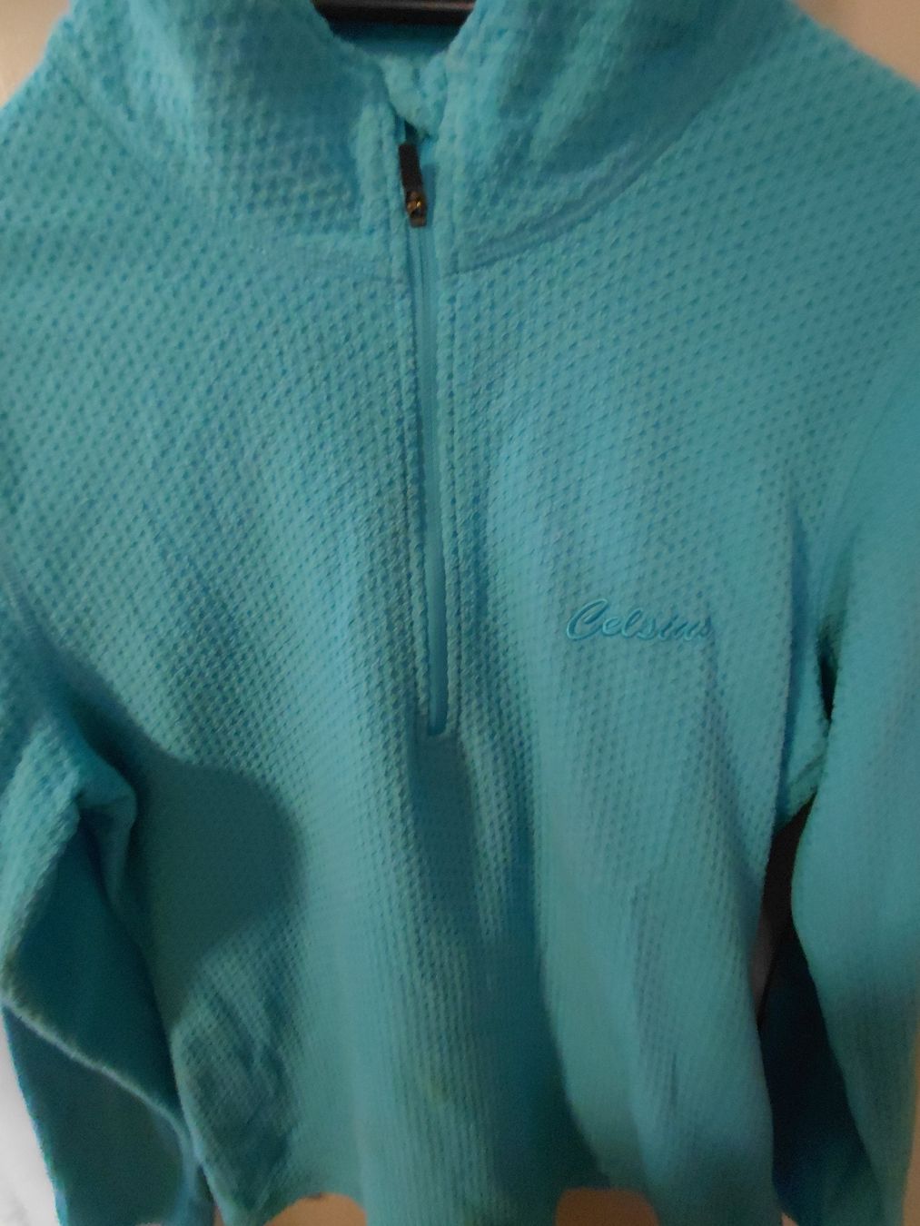 Turkise Damen Fleecejacke von Celsius, ideal für Herbst. (Gebraucht) in ...