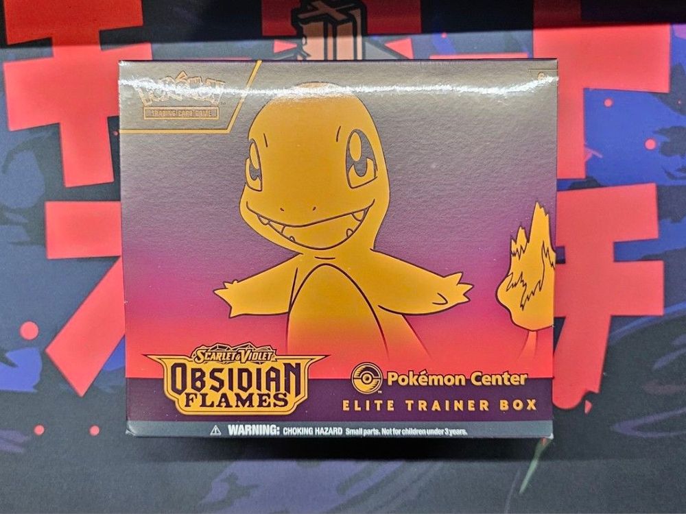 Pokemon Obsidian Flames Glumanda Elite Trainer Box NEU! 🔥🔥 (Neu und ...