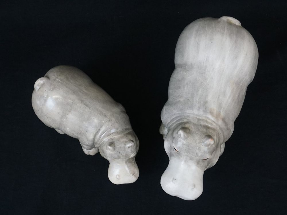 Nilpferd Figuren aus Keramik (Gebraucht) in Pratteln für CHF 15 – mit Lieferung auf Ricardo kaufen