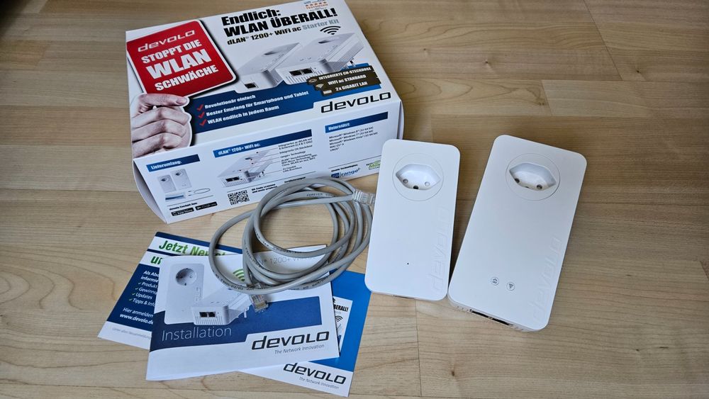 Devolo dLAN 1200+ WiFi Starter Kit | Kaufen auf Ricardo
