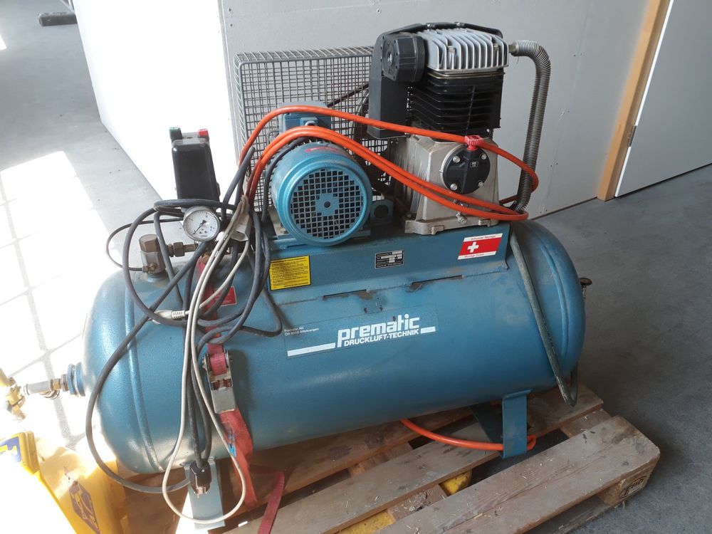 Druckluft Kompressor 400V Prematic Schweiz (Gebraucht) in Bern für CHF 375 – nur Abholung auf ...