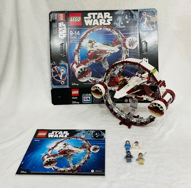 Lego 75191-Jedi Starfighter with Hyperdrive *seltene Figur* | Kaufen ...
