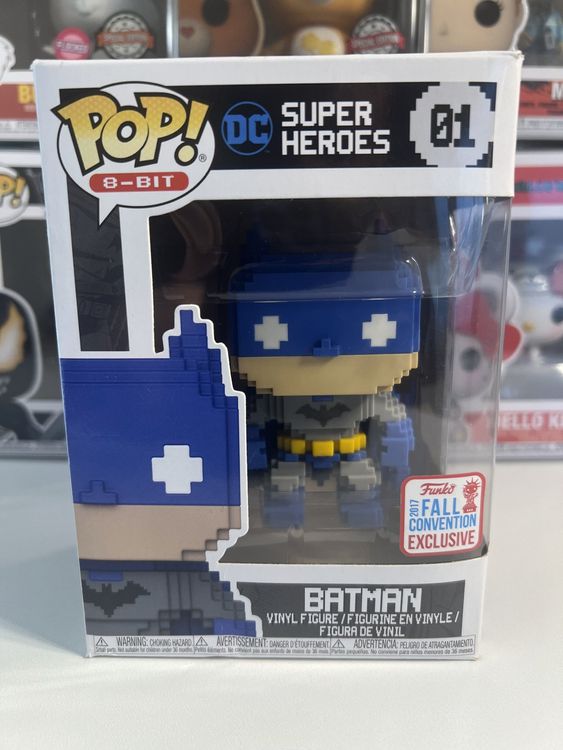 Funko POP! 8-Bit DC Super Heroes Batman Edition Limitée 2017 (Neu und ...