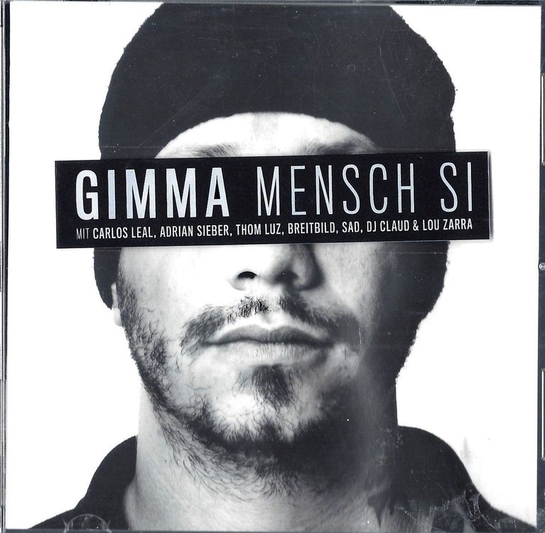 Gimma MENSCH SI Pop Rap Hip Hop Carlos Leal & Lou Zarra CD (Gebraucht ...