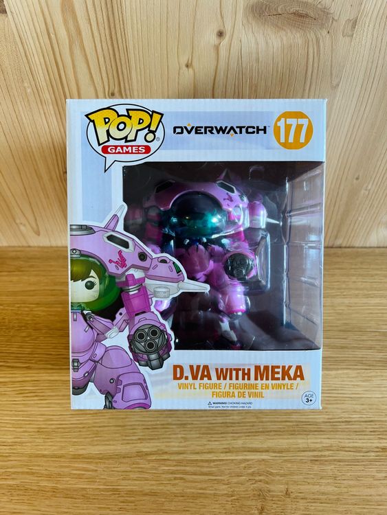 Funko POP (XL) - D.Va with Meka / Overwatch 177 (Neu und ...