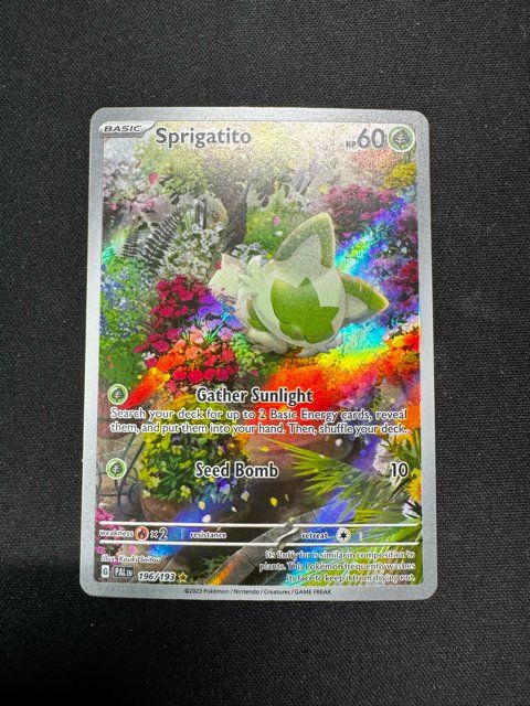 Seltene Pokemon Karte Sprigatito 196/193 Ab 1.- (Neu (gemäss Beschreibung)) in Safnern für CHF 7 ...