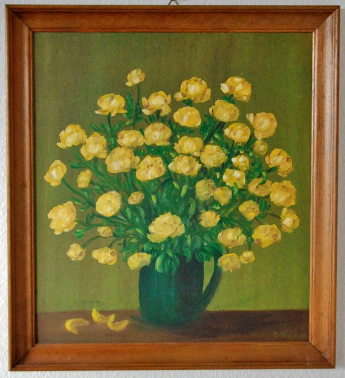 Gemälde B. Wyss 44 x 39 cm | Kaufen auf Ricardo