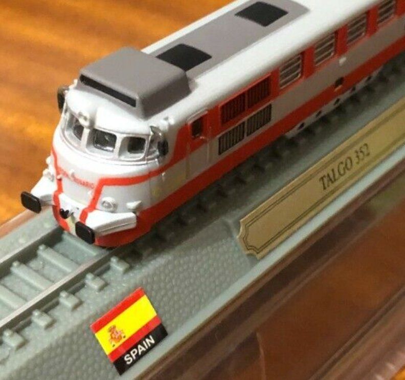 Talgo 352-Diesellok-Standmodell-Del Prado Collection-Spur N (Neu und ...