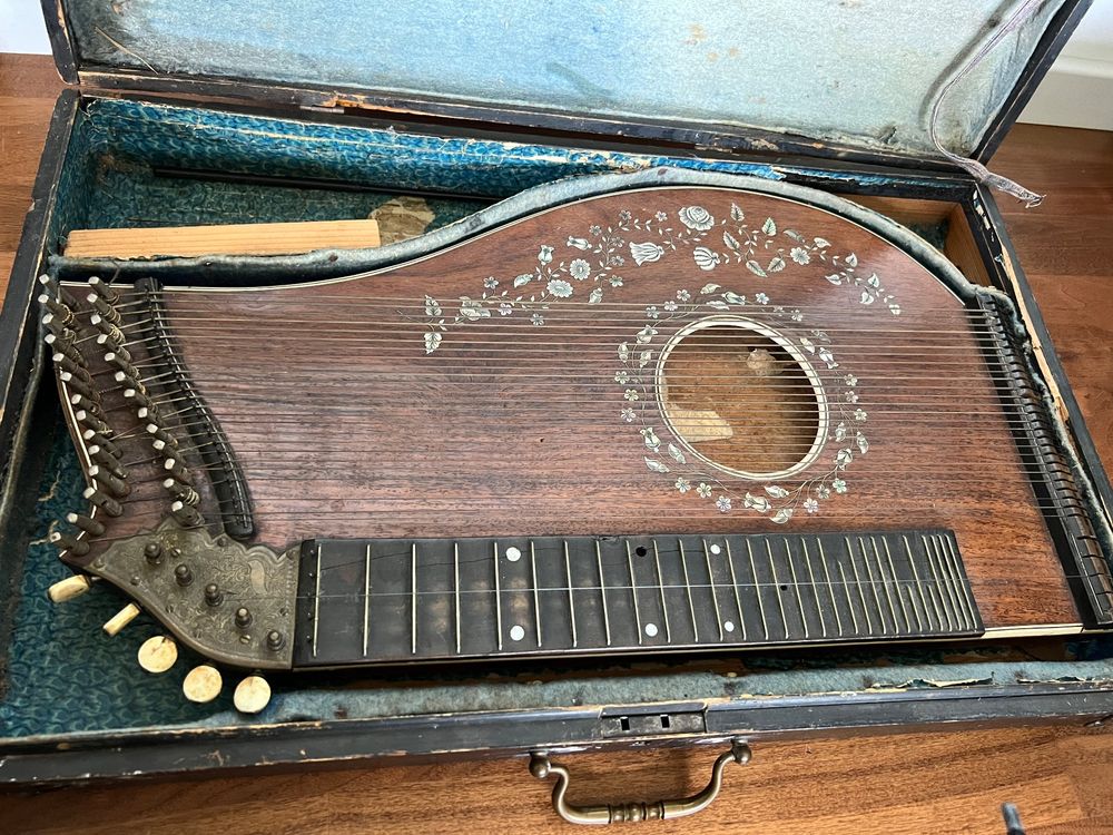 Zither Zupfinstrument Zitter Harfe | Kaufen auf Ricardo