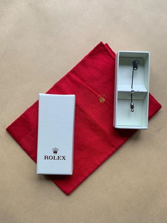 ROLEX Pin KRONE VERSILBERT | Kaufen auf Ricardo