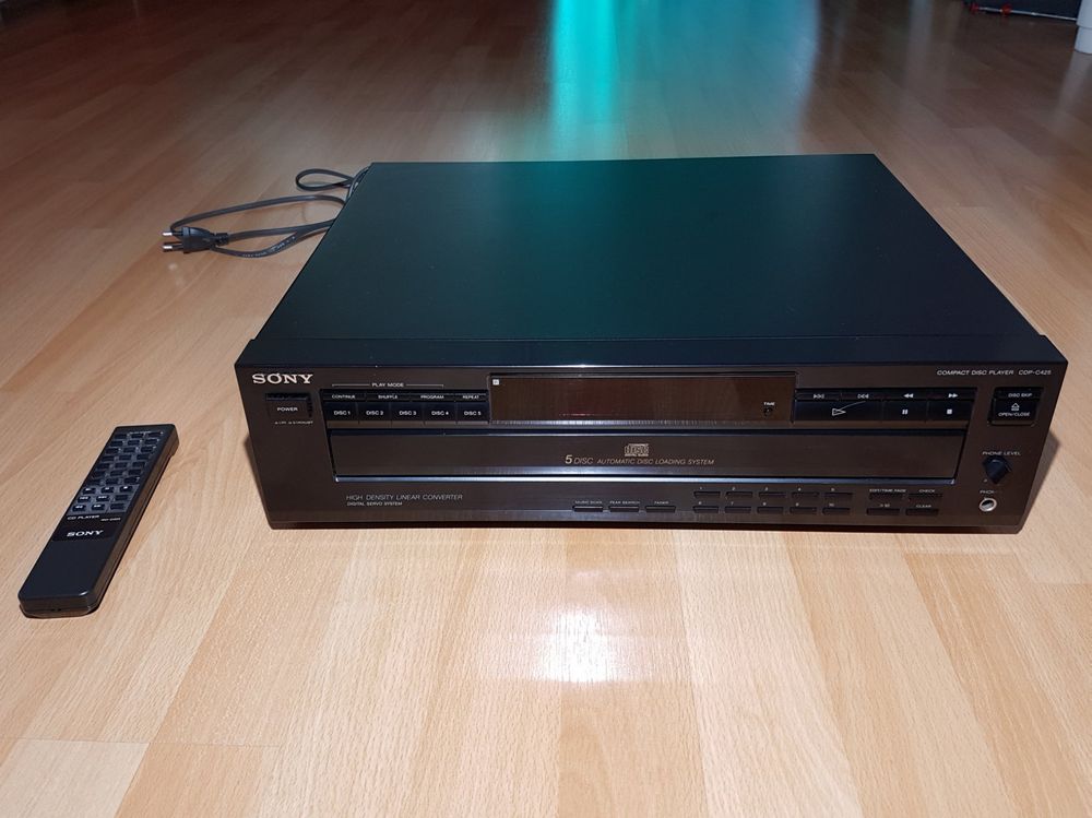 5 fach CD Wechsler SONY CDP-C425 | Acheter sur Ricardo