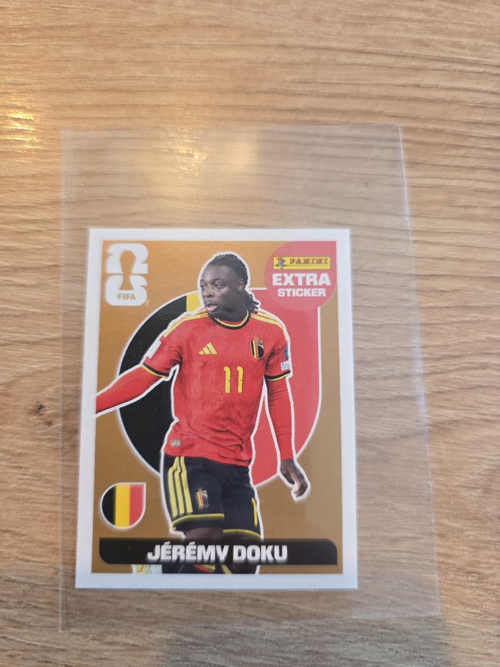 Panini FIFA EXTRA Sticker: Jeremy Doku FIFA WM 2026 (Gebraucht) in ...