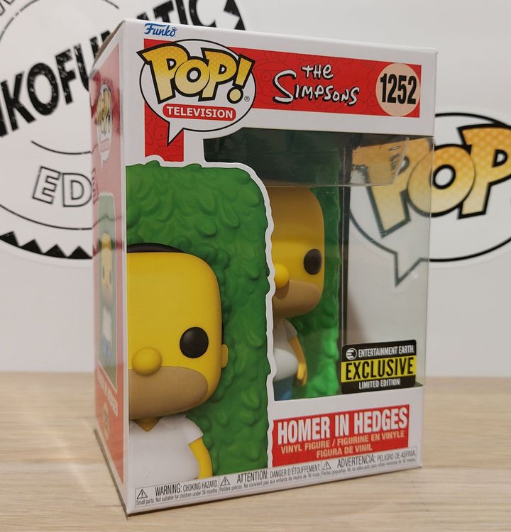 Funko POP! Television: The Simpsons - Homer in Hedges | Kaufen auf Ricardo