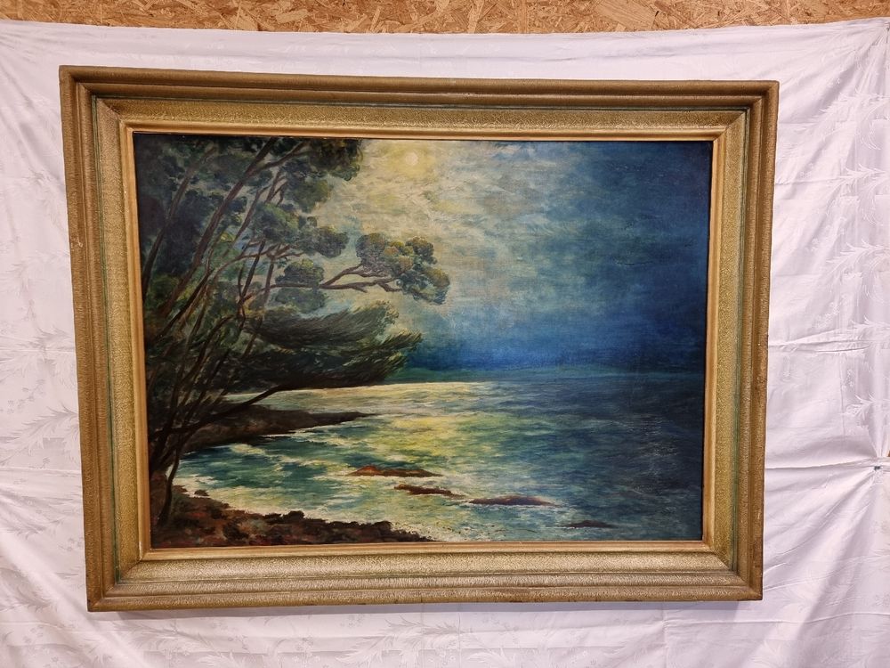 Gemälde von K. Graf auf Hartholz gemalt aus dem Jahre 1947 | Acheter ...