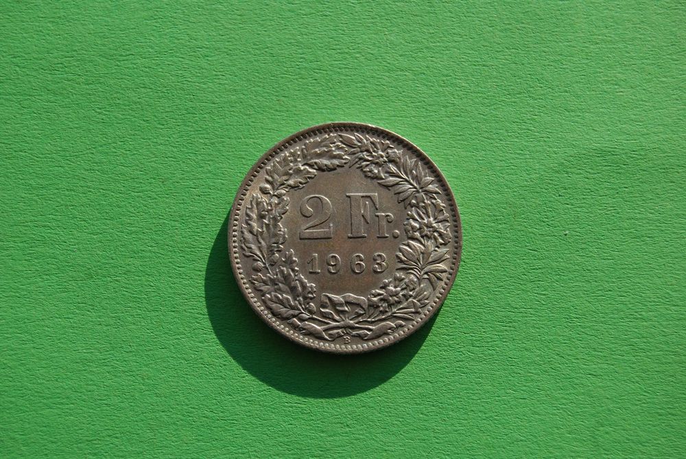 1 Münze 2 Franken 1963 | Kaufen auf Ricardo