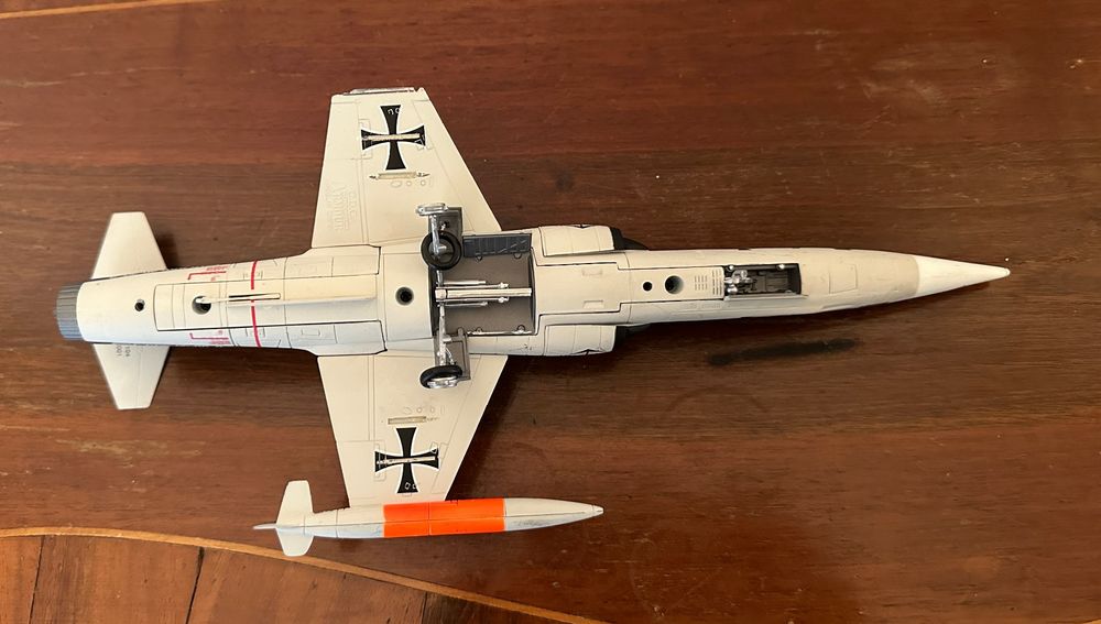 Starfighter F-104 Militär Flugzeug flugzeugmodell aus metall | Kaufen ...