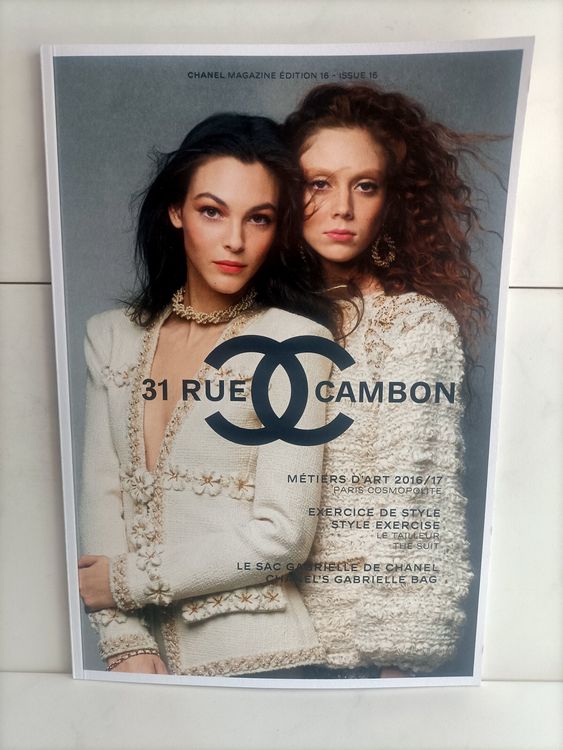 Chanel magazine 31 rue Cambon 16 Automne-Hiver | Fall-Winter (Gebraucht ...