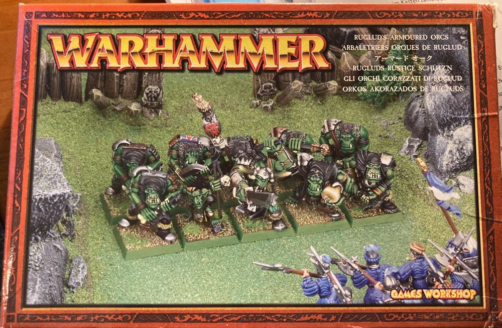 Warhammer Fantasy - AOS - Rugluds Armoured Orcs OOP OVP (Neu und ...