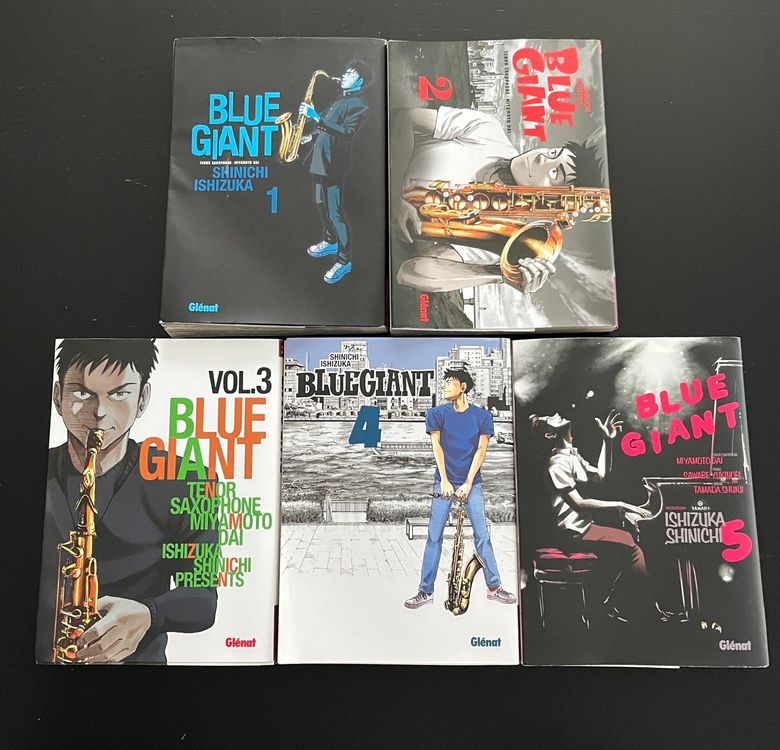 Blue Giant -Tenor saxophone - Miyamoto Dai Tomes 01 à 05 (Gebraucht) in ...