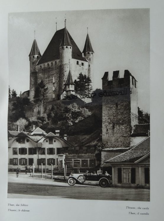 Bern Thun Schloss Oldtimer um 1900 (Gebraucht) in Safnern für CHF 7 – mit Lieferung auf Ricardo ...